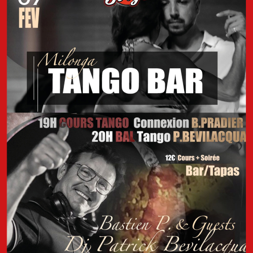 MILONGA BAR TANGO, LA SOIREE - ROUGE GORGE THEATRE - Billetterie officielle